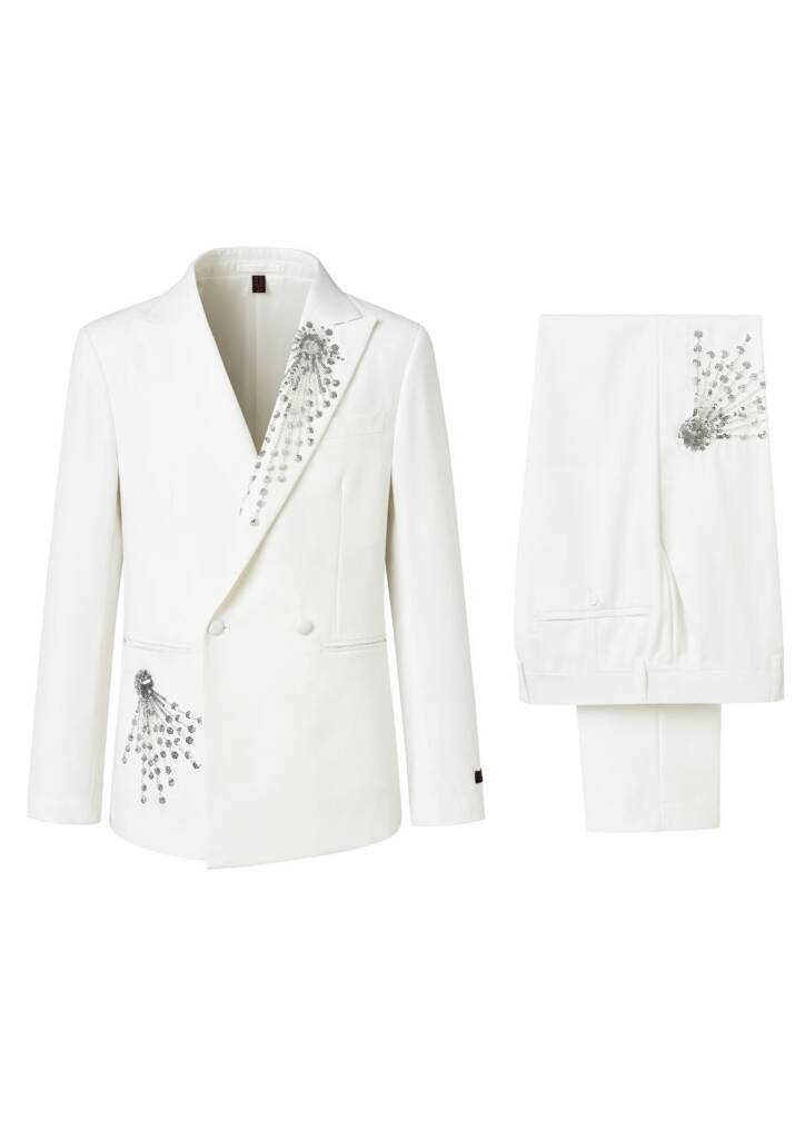 Devils Advocate White 2 Piece Slim Fit Suit – Devil's Advocate